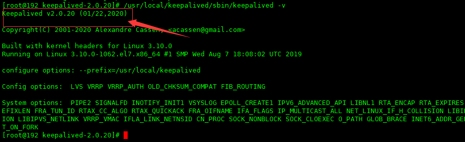 Nginx+Keepalived搭建高可用Web服务器详细教程，基于最新版Keepalived2.0.20实现的安装与配置_keepalive最新版本-CSDN博客