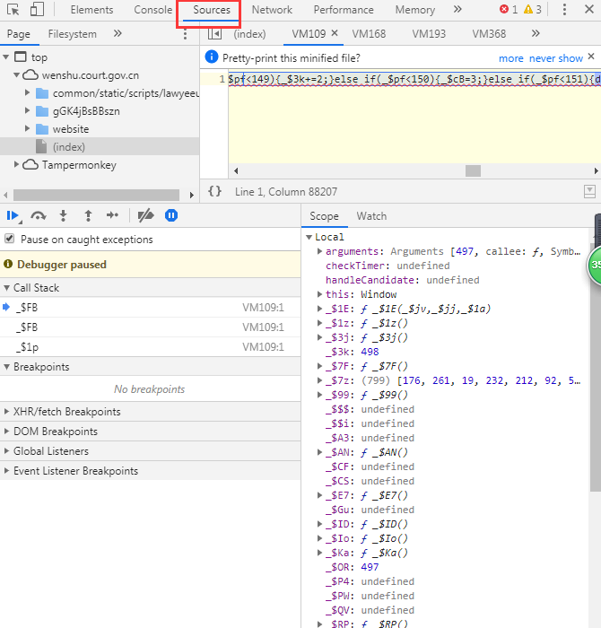 浏览器 F12调试网页出现Paused in debugger问题解决_f12为什么自动进入debug-CSDN博客