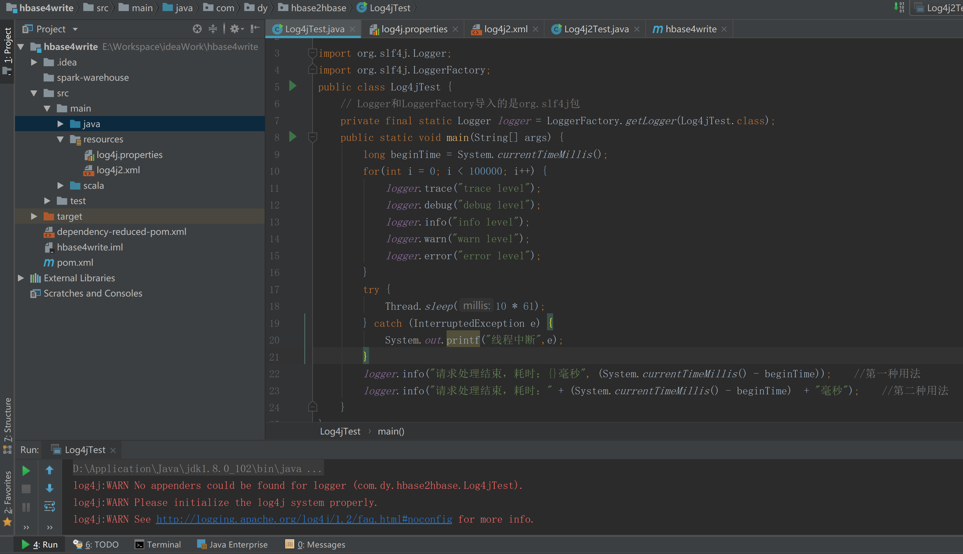 解决log4j2警告：WARN Unable to instantiate org.fusesource.jansi.WindowsAnsiOutputStream_failed to ...