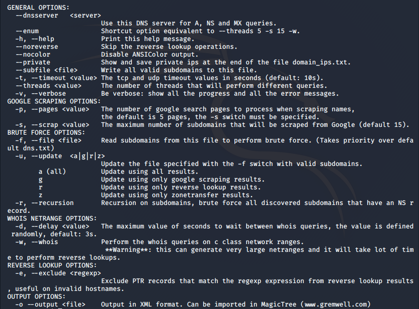 kali系统---DNS收集分析之host,dig,dnsenum,imtry_kali dig-CSDN博客