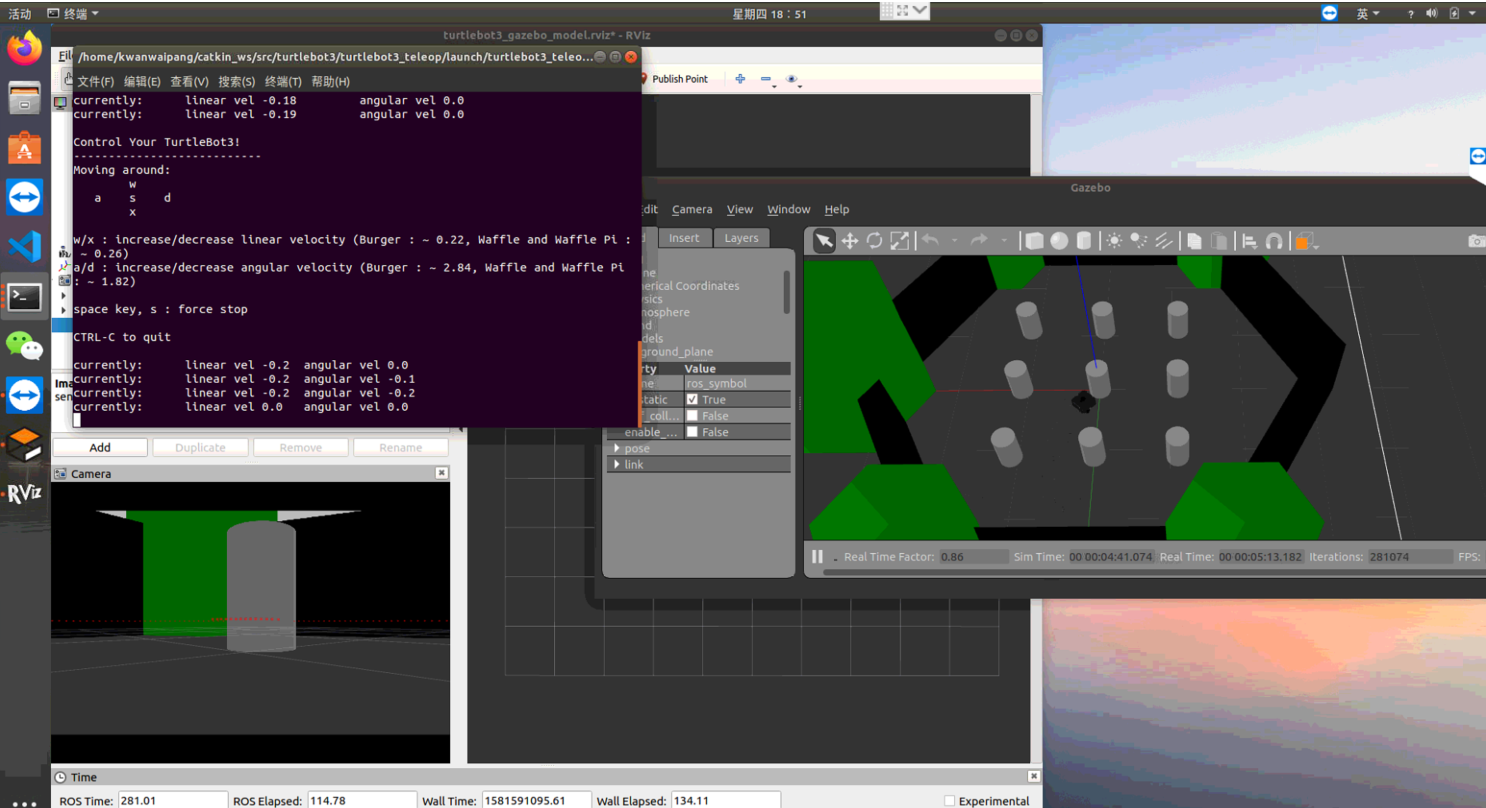 ROS学习笔记之——gazebo仿真_使用roslaunch启动gazebo和直接启动有什么区别-CSDN博客