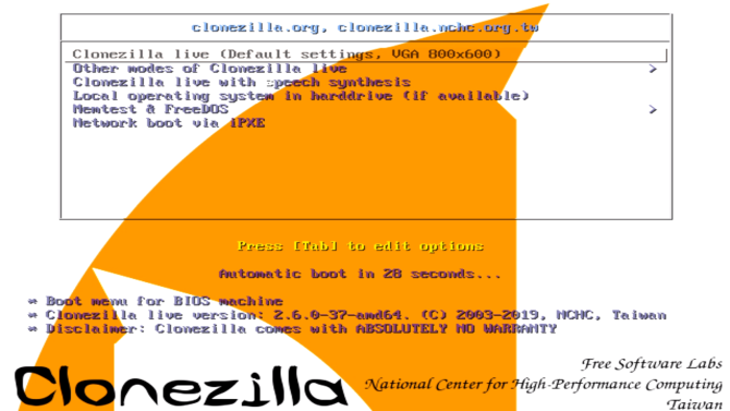 如何使用Clonezilla克隆Windows硬盘_clonezilla windows-CSDN博客