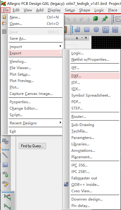 Allegro 导出 DXF文件 - 程序员大本营