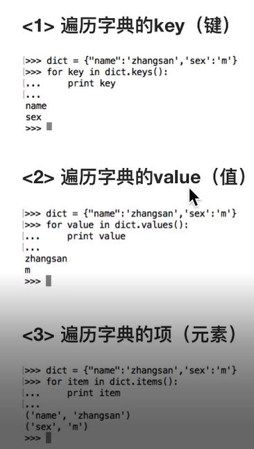 Python中字典 键值对的简单使用 Python键值对操作 Csdn博客