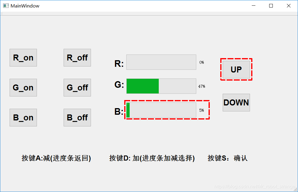 QT--模拟物理按键控制小灯_qt的按键点灯-CSDN博客