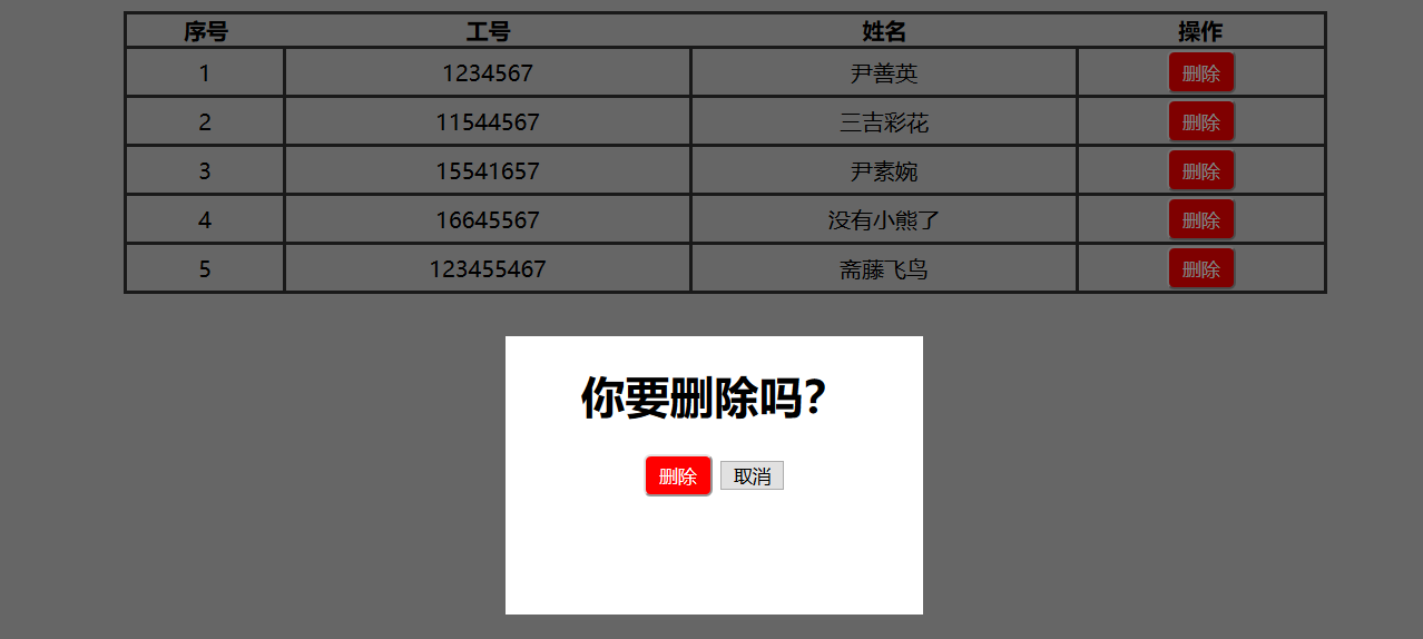 vue中组件交互 父传子 删除表格信息_vue父页面清空子页面table数据-CSDN博客