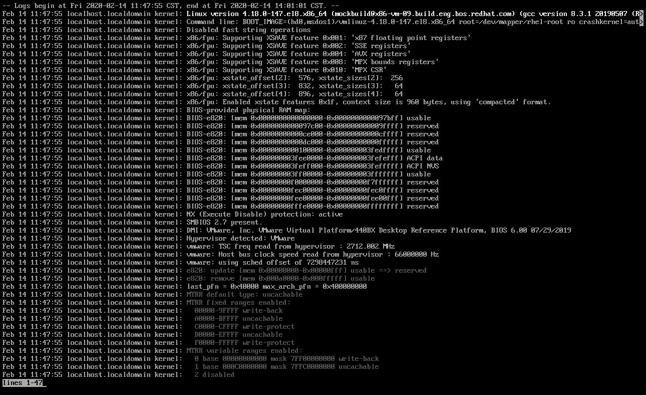 RHEL8之系统日志管理_rhel syslog与journal-CSDN博客