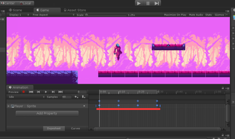 unity2D学习（5）为角色添加动画_unity2d如何把animation里面的添加到animator-CSDN博客