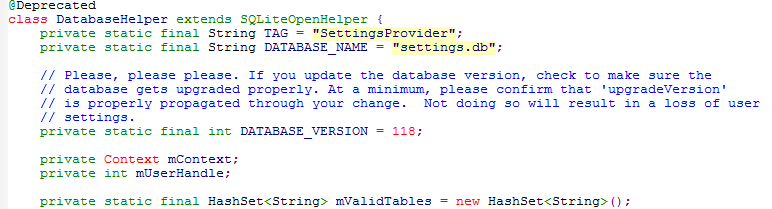 Setting学习（五）-默认设置值加载及修改_settingsprovider修改了默认值之后,重启不生效-CSDN博客