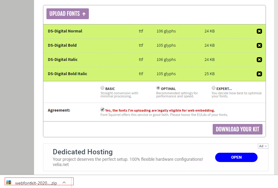 前端如何引用LCD字体液晶字体，如何转换？@font-face 如何使用？_lcd字体转换-CSDN博客