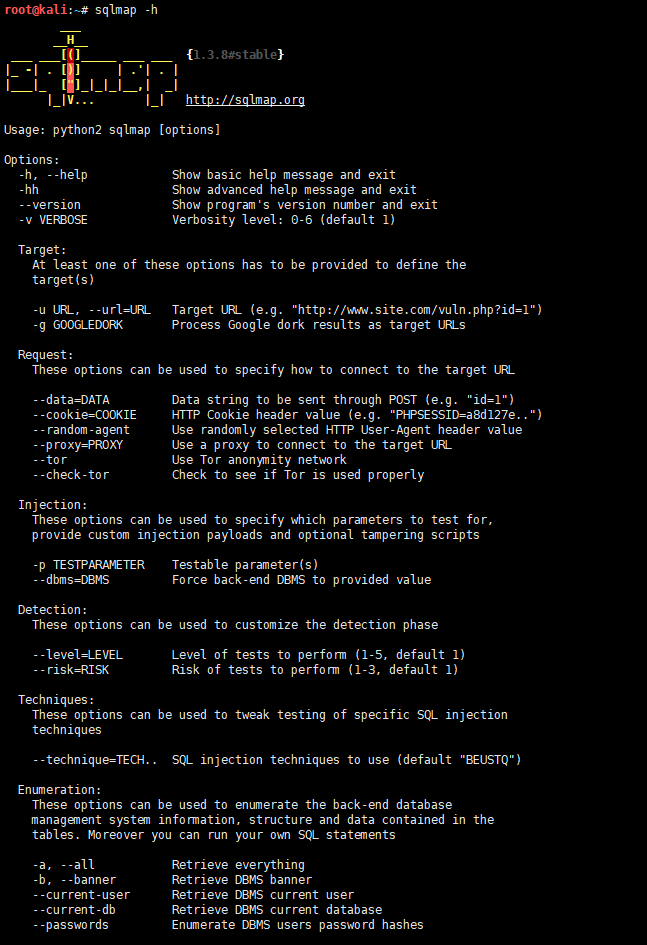SQLmap使用总结_sqlmap -r-CSDN博客