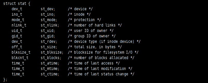 文件 Stat 和目录 Opendir Stat 目录 Csdn博客