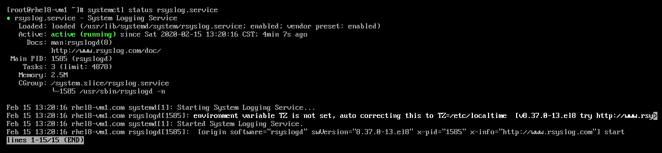 RHEL8之系统日志管理_rhel syslog与journal-CSDN博客