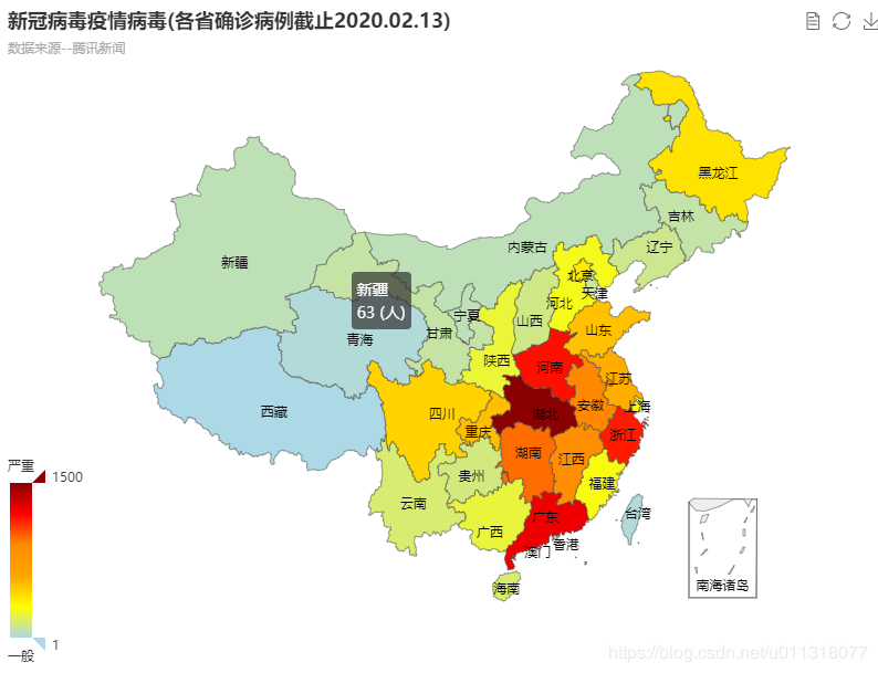Python 实现 2019 新型冠状病毒疫情地图可视化 (basemap + matplotlib)_使用matplottlib完成全国疫情 ...