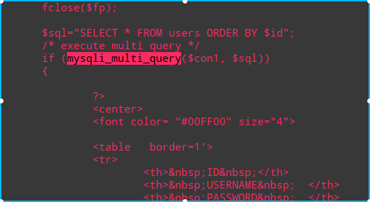 Sqli-labs 堆叠注入篇 (Less38~53)_0x3c3f706870206563686f2073797374656d28245f504f5354-CSDN博客