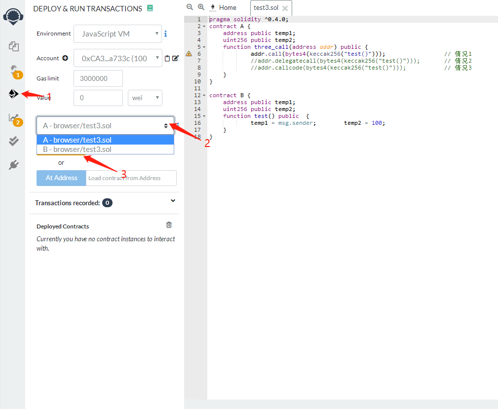 图文并茂详细介绍Solidity的三种合约间的调用方式 call、delegatecall 和 callcode_call 和delegatecall-CSDN博客