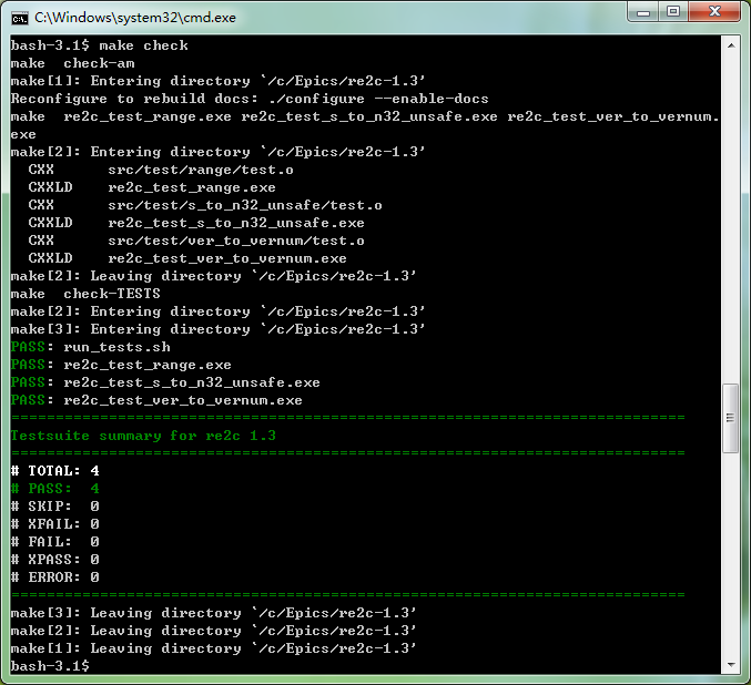 Use MinGW to build re2c on Windows - Programmer Sought