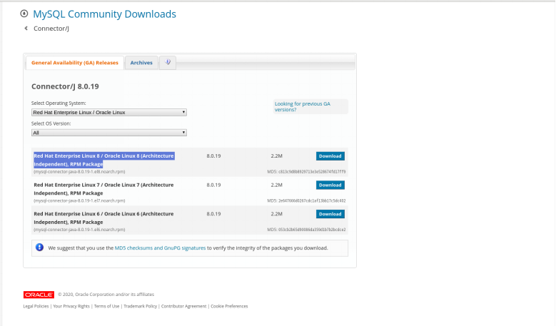 Linux(centos8) 安装MySQL与JDBC并连接idea_centos查看mysql的jdbc驱动-CSDN博客