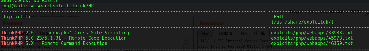 ThinkPHP5.0.23 远程代码执行漏洞_thinkphp 5.023 rec phpinfo-CSDN博客