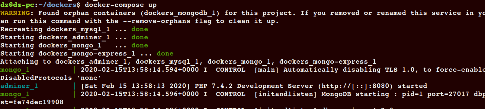 搞机:使用docker-compose10分钟搞定redis,mongodb,mysql三大数据库_泛泛之素的博客-CSDN博客
