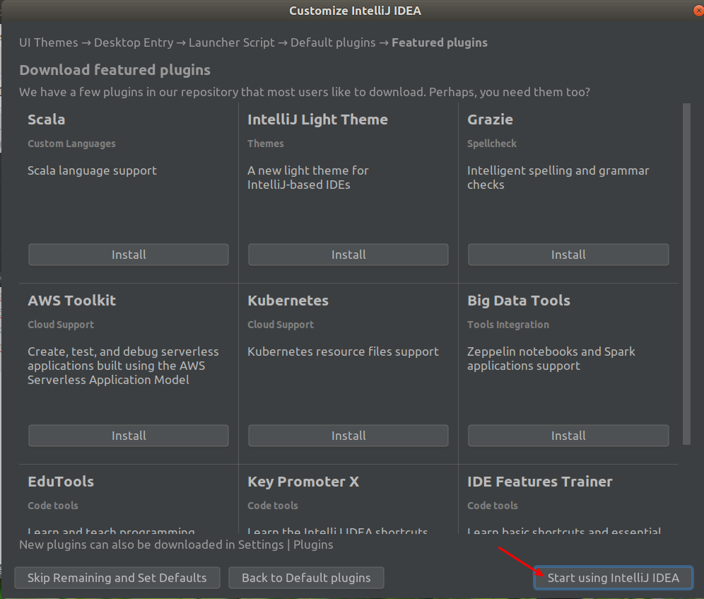 Ubuntu18.04 LTS安装IntelliJ IDEA_ubuntu18 安装社区办intellj-CSDN博客