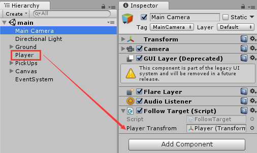Unity 摄像机Camera跟随目标移动_unity camera 目标-CSDN博客