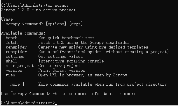 Python 工具 之 Scrapy 环境搭建（Twisted插件下载安装），以及 Scrapy 框架的简单使用说明_twisted安装-CSDN博客