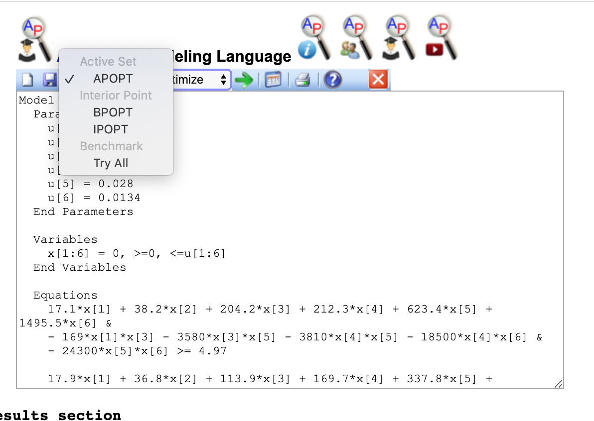 运筹系列32：APMonitor/Gekko套装-CSDN博客