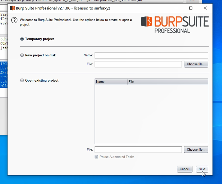 Windows10下第一次打开运行Burp Suite(步骤超详细)_burpsuit第一次启动-CSDN博客