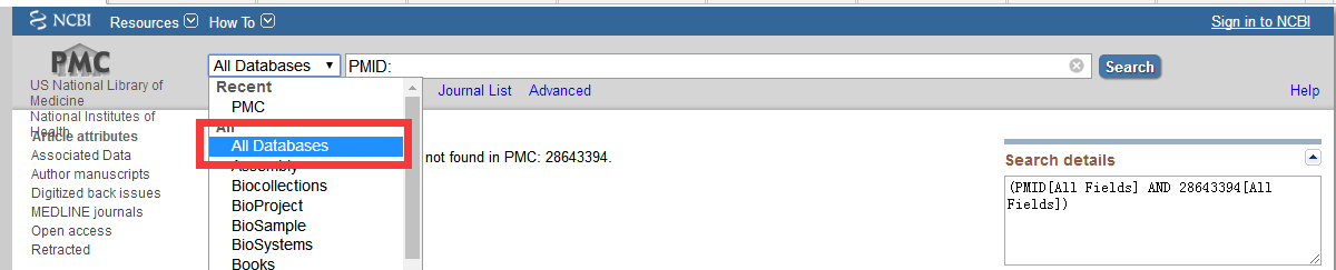 如何通过PMID找出相关文献，并进行下载的方法_pmid查询-CSDN博客
