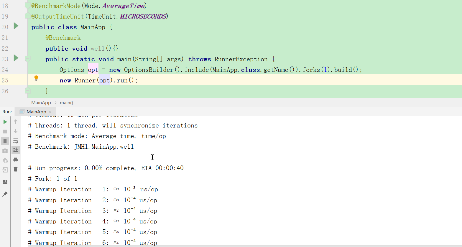 3.实战java高并发程序设计--JDK并发包---3.4 使用JMH进行性能测试_jmh并发测试-CSDN博客