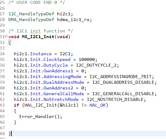 Stm32cubeide Hal库操作iic （一）配置篇hal Iic Csdn博客 