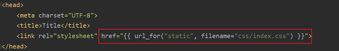 jinja2- load static files - Programmer Sought