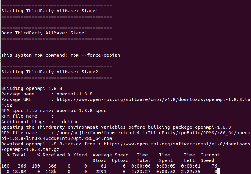 Linux系统下foam-extended安装_foam-extend 4.1安装_weixin_43935949的博客-CSDN博客