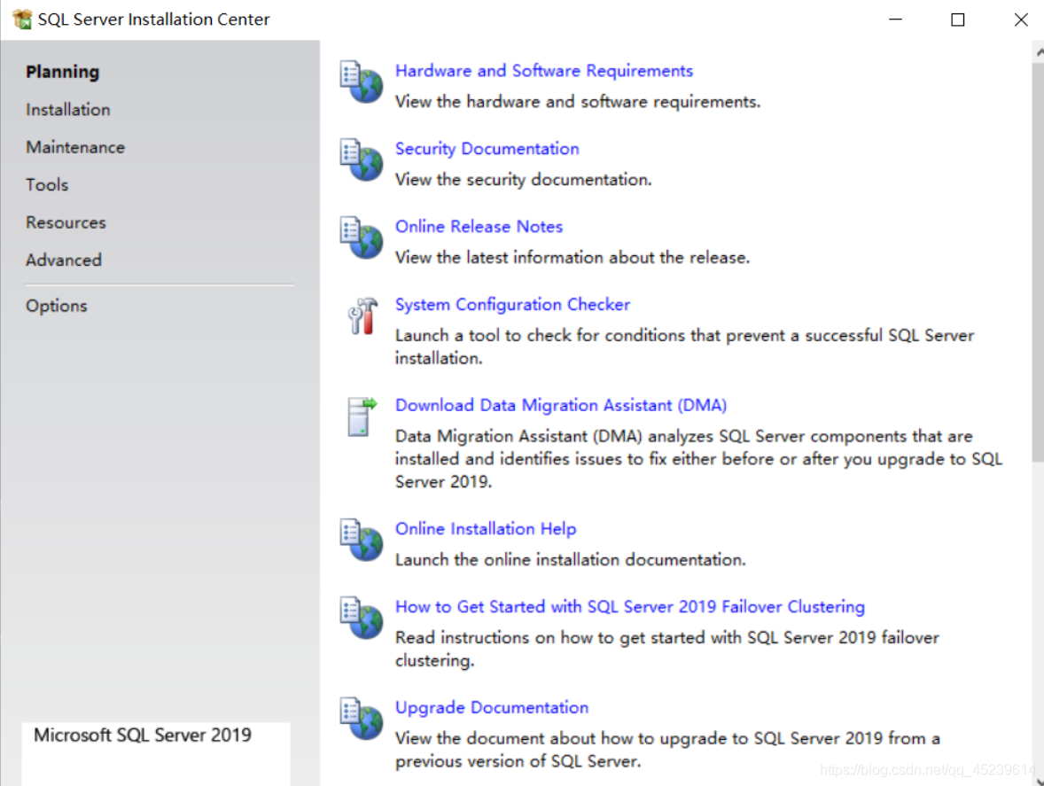 Sql Server2019安装及一些安装出现问题的解决标题 Microsoft Sql Server 2019 安装 Csdn博客