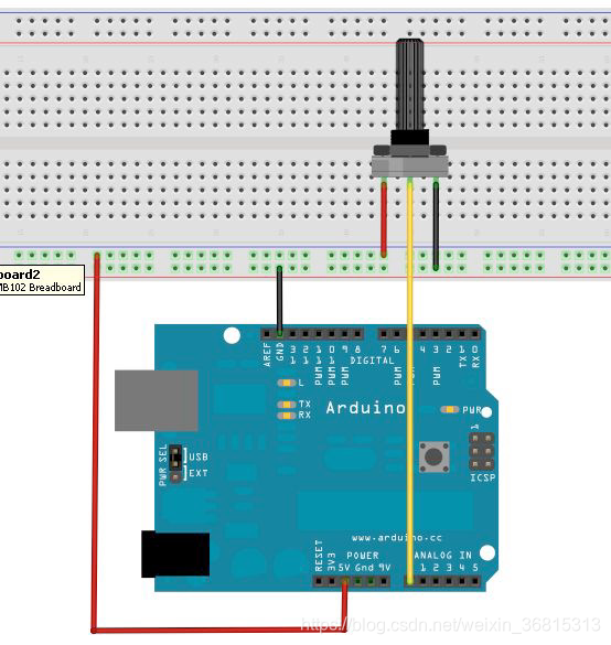 Ardino基础教程 9数字电压表arduino 数字电压表 Csdn博客
