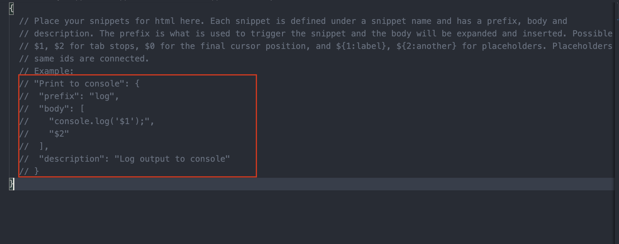 Vscode快速添加代码片段vscode插入外侧代码 Csdn博客 