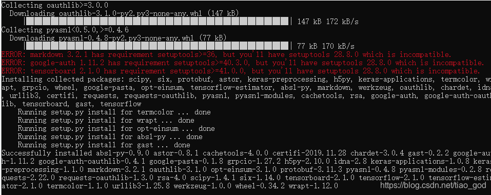 Python安装tensorflowpython安装tensorflow教程 Csdn博客