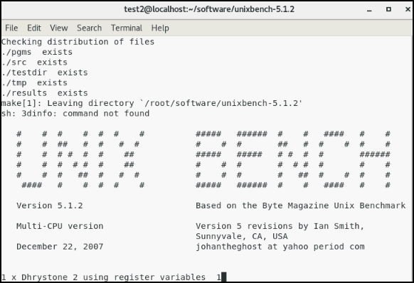 CPU性能测试工具--UnixBench – 源码巴士
