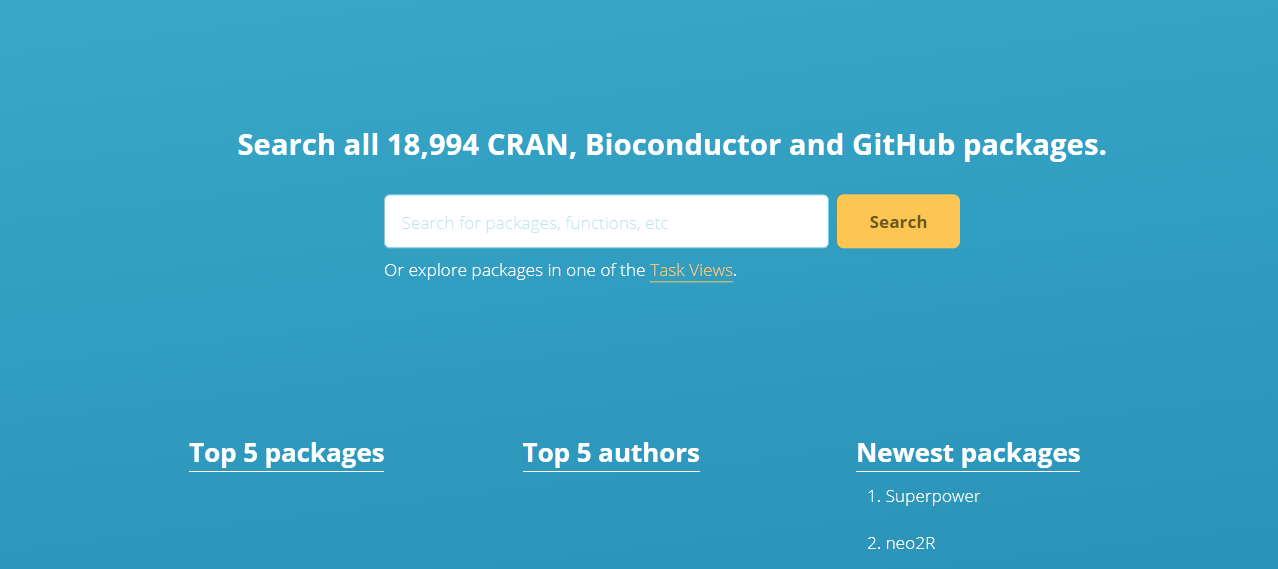 R语言中查询和分析packages的方法汇总_cran package-CSDN博客