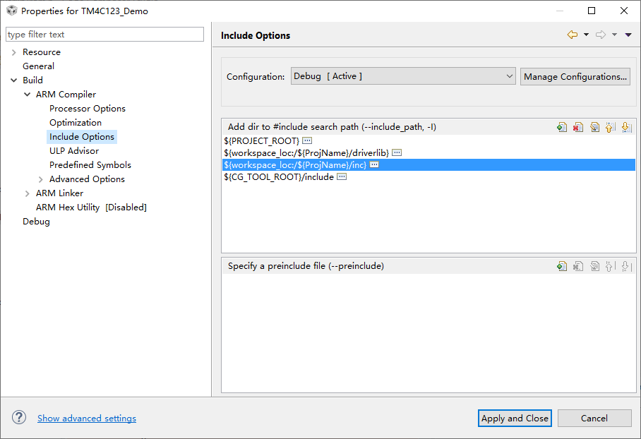 使用CCS给TM4C123系列新建工程_ccs添加tm4c-CSDN博客