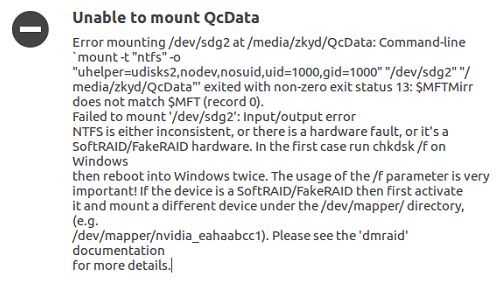 修复由于Input/Output error导致的硬盘无法挂载的错误_mount there is an input or output error-CSDN博客