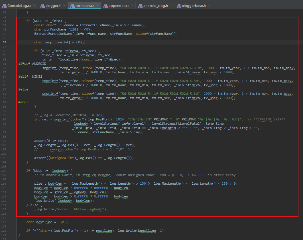 Android Mars XLog 自定义存储格式_android xlog-CSDN博客