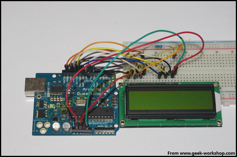 Ardino基础教程 21_LCD1602液晶屏_lcd1602对比度调节的电阻-CSDN博客