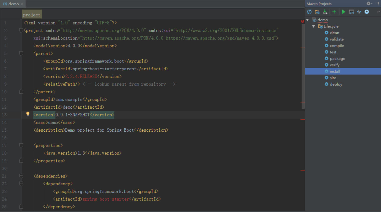 idea中spring initializr创建spring boot项目 maven无法下载依赖的问题_springintializr选择maven构建springboot项目不能运行-CSDN博客