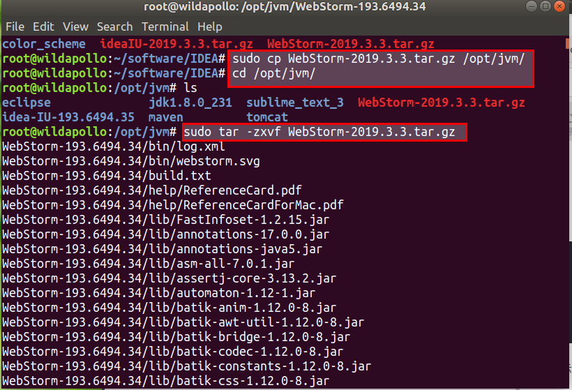 Ubuntu 18.04安装WebStorm_webstrom 2018 ubuntu-CSDN博客