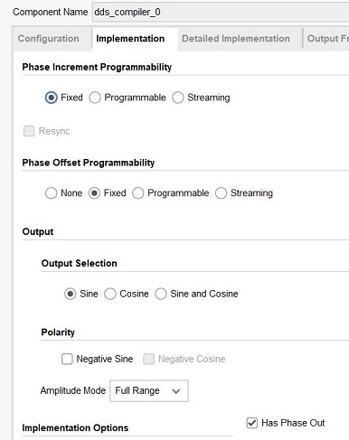 vivadoIP核DDS使用及注意_vivado dds输出的数据是有符号的吗-CSDN博客