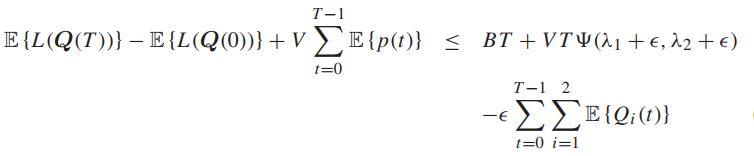 【随机优化】李雅普诺夫优化在通信与排队系统中的应用（第三章）-动态规划示例_如何将lyapunov函数持续推向低拥塞区域-CSDN博客