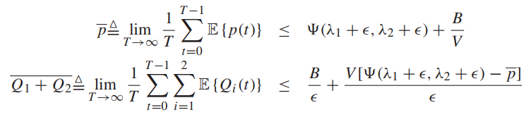 【随机优化】李雅普诺夫优化在通信与排队系统中的应用（第三章）-动态规划示例_如何将lyapunov函数持续推向低拥塞区域-CSDN博客