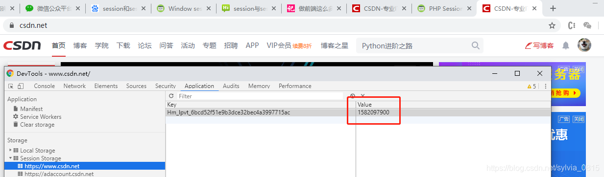 Session和sessionstorage 解析 Session和sessionstorage的区别 Csdn博客